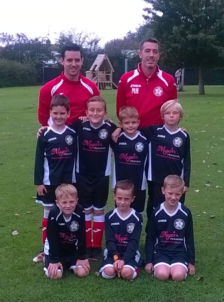 Sponsoring Reffley U8's Football Team - MEGAN'S CHALLENGE